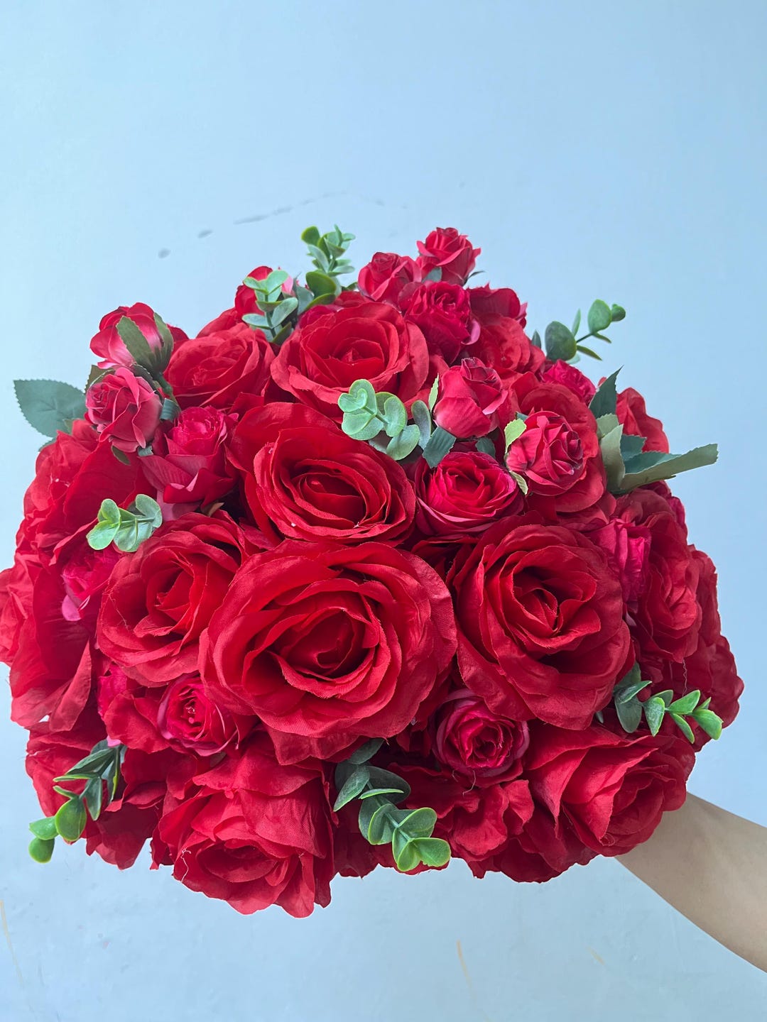 Red Rose Flower Ball,table Centerpieces Wedding Shower,table Flower ...