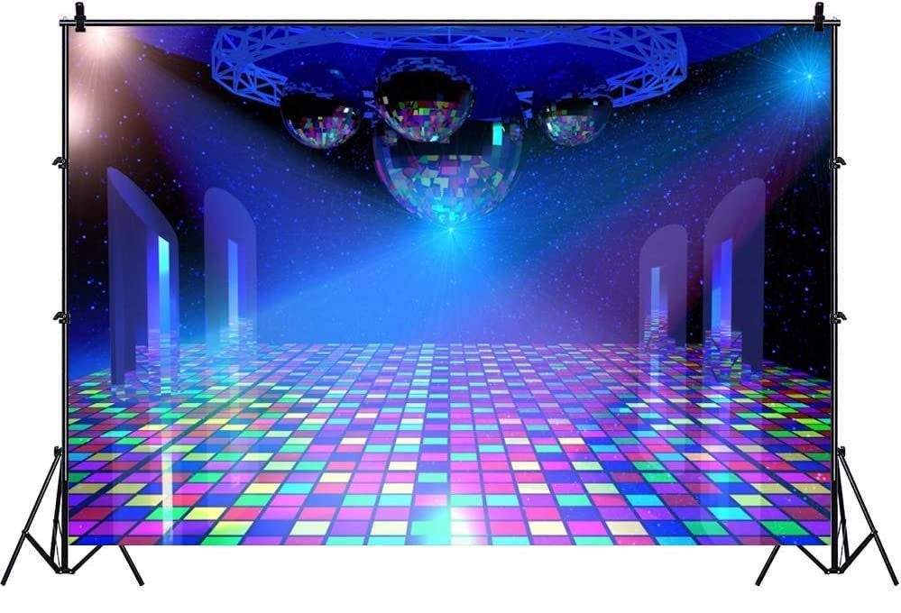 Disco Backdrop Music Dance Party Backdrop Club Music Birthday Party ...