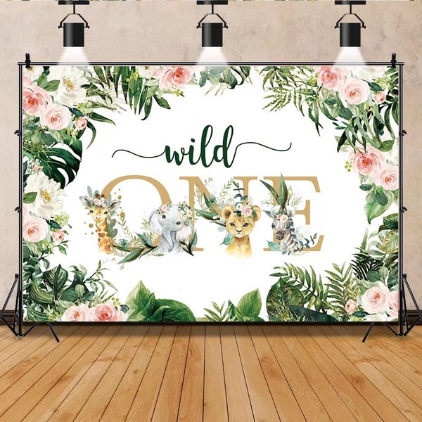Wild One Backdrop - Etsy