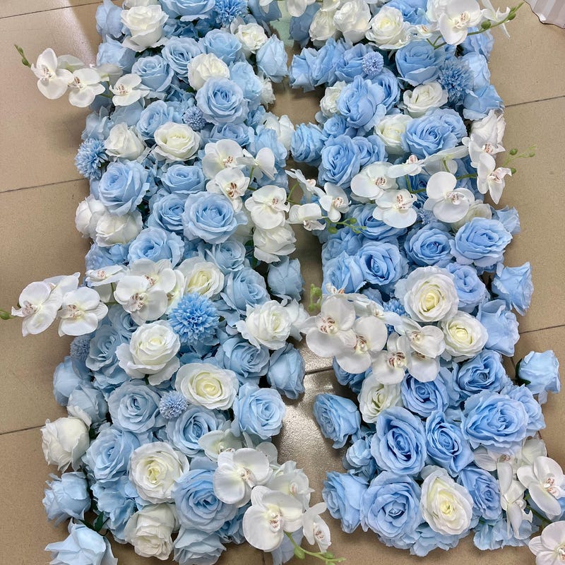 Wedding Arch Flowers Blue - Etsy