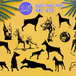 DOBERMAN SVG Doberman Cut File Doberman Cricut Doberman - Etsy