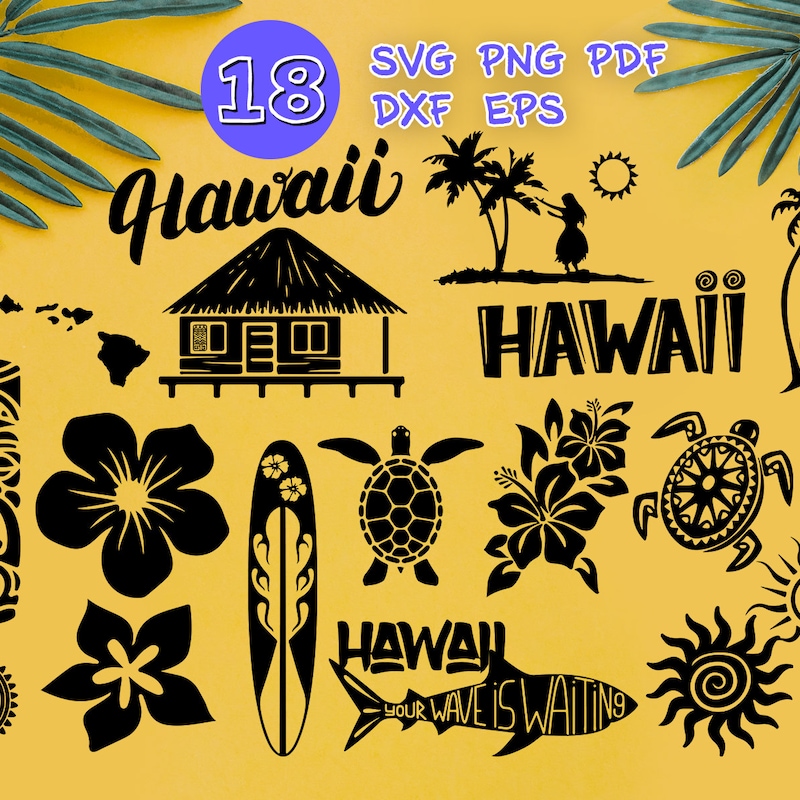 Tropical Svg - Etsy