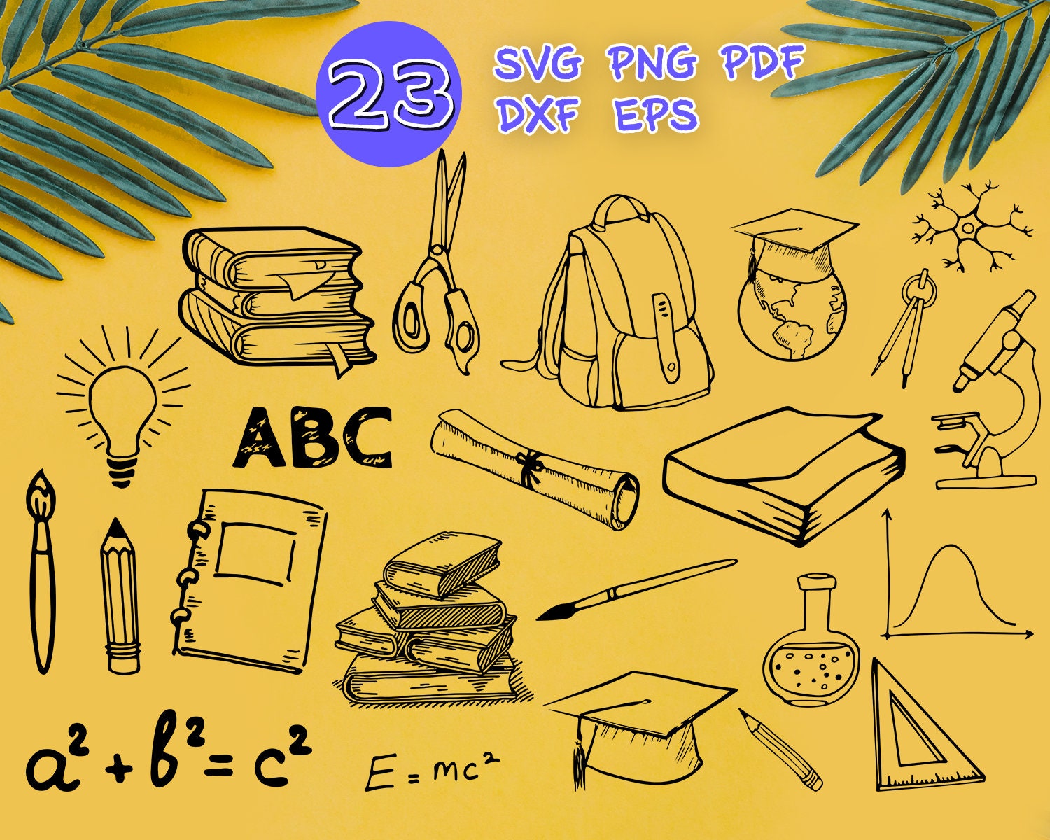 EDUCATION SVG Pencil Svg Teacher Svg School Svg Student - Etsy
