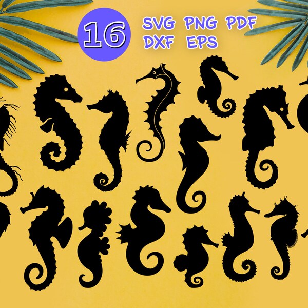 Seahorse Monogram - Etsy