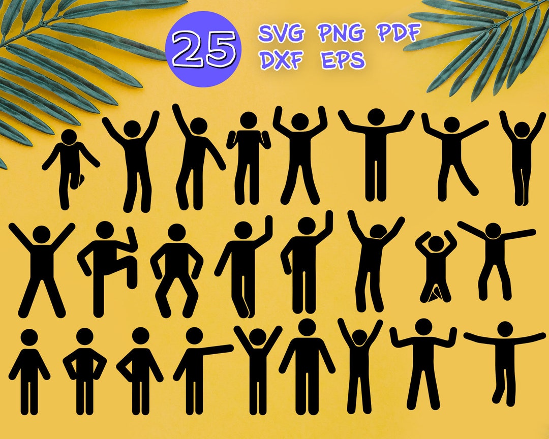 STICK FIGURE SVG, Stick Figure, Stick Family Svg, Stick People Svg ...