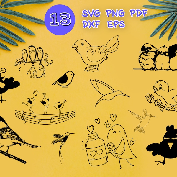 Little Bird Svg - Etsy