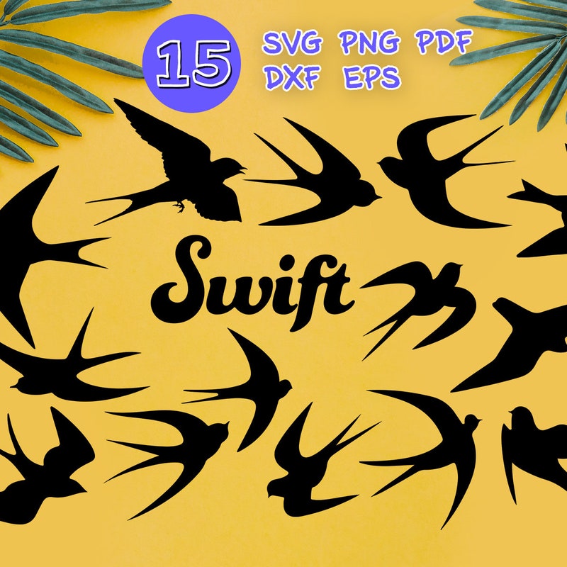 Swift Silhouette - Etsy