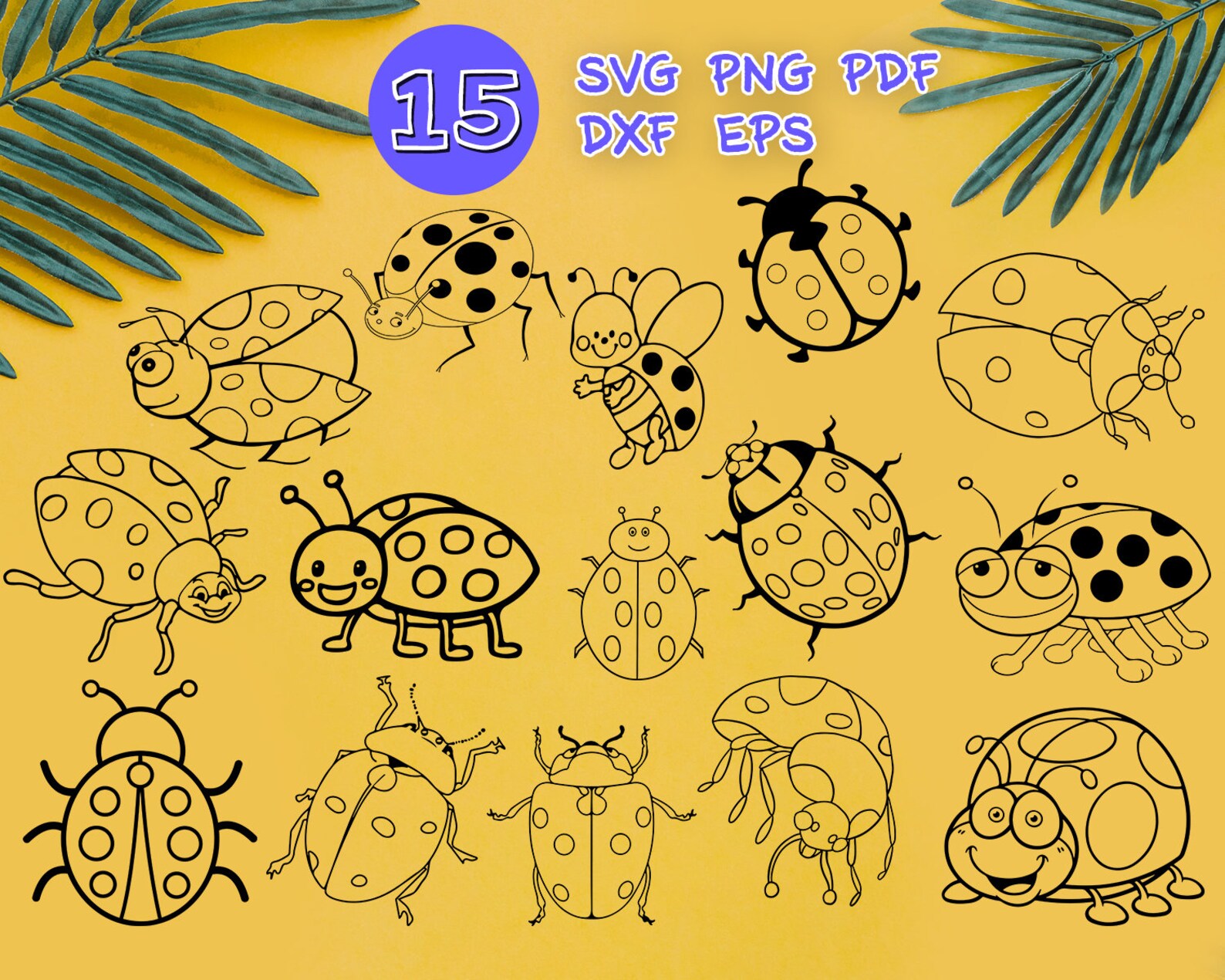 LADY BUG SVG, Ladybug Svg, Love Bug Svg, Lady Bug, Beetle Svg ...
