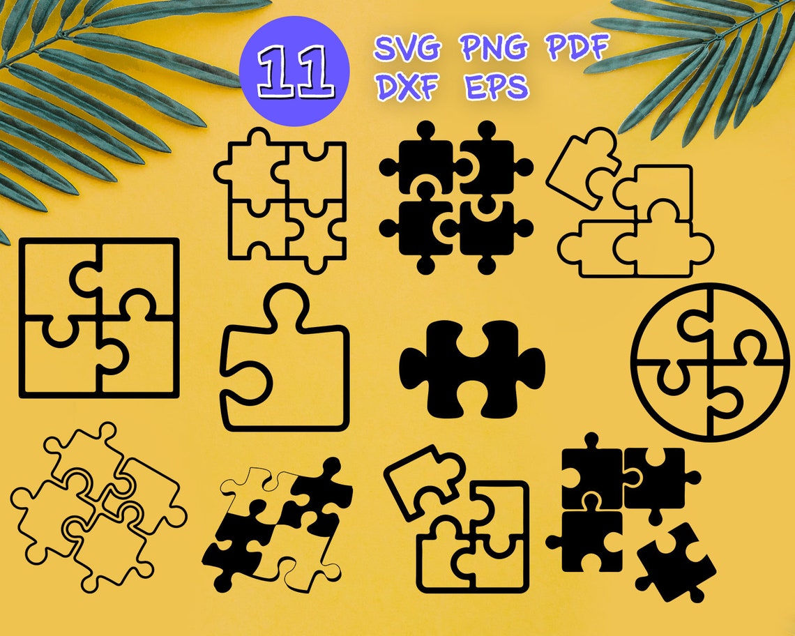 PUZZLE SVG Autism Puzzle Svg Puzzle Piece Svg Puzzle | Etsy