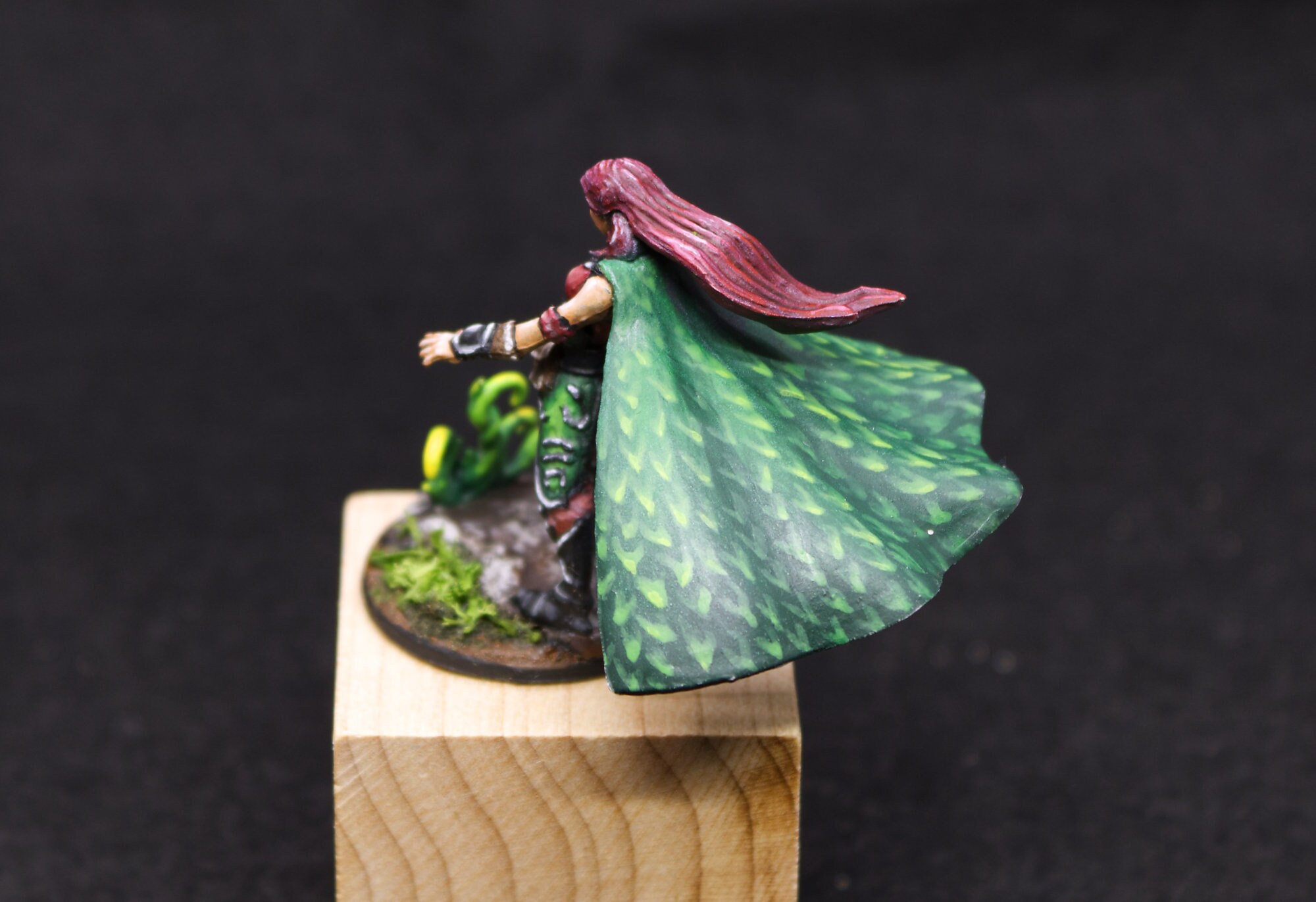 Hand-painted Elf or Half-elf Druid for D&D, Pathfinder, and Other ...