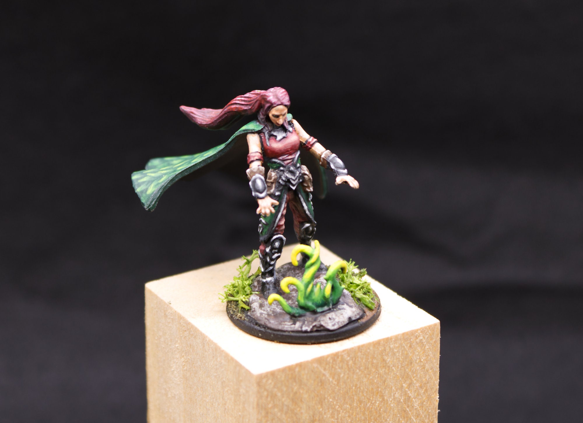Hand-painted Elf or Half-elf Druid for D&D, Pathfinder, and Other ...