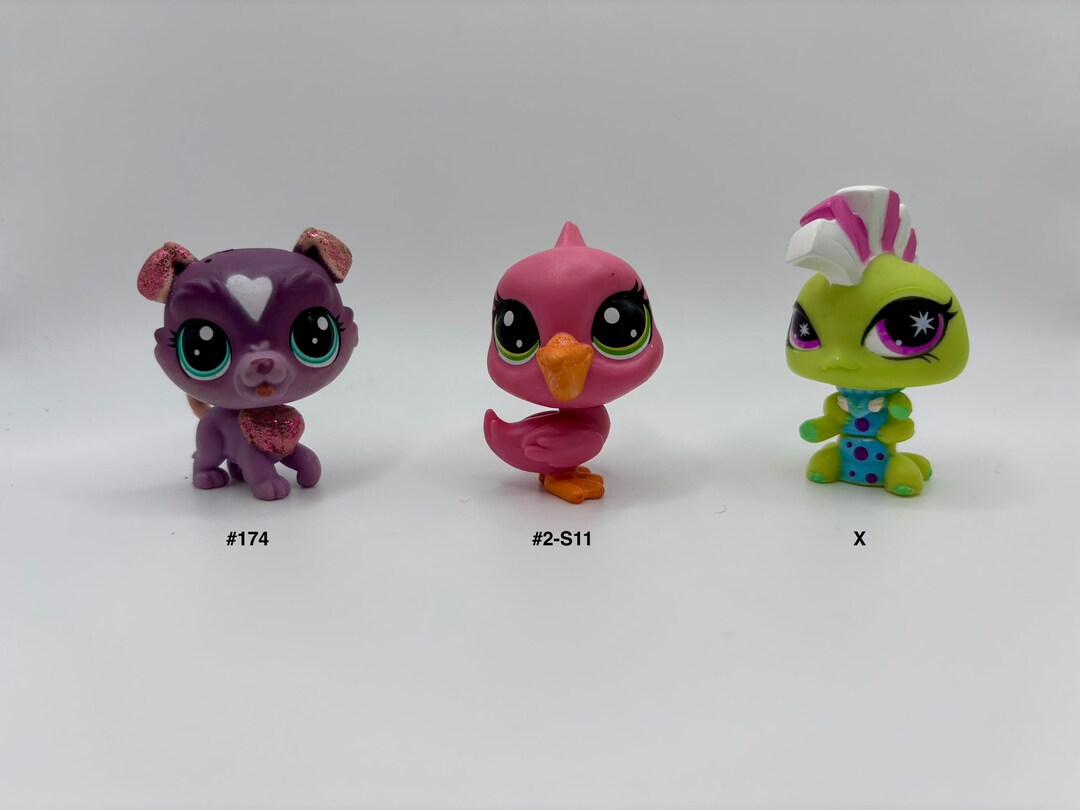 LPS (littlest Pet Shop) #174 #2-S11 & Special Edition Caterpillar Punk ...