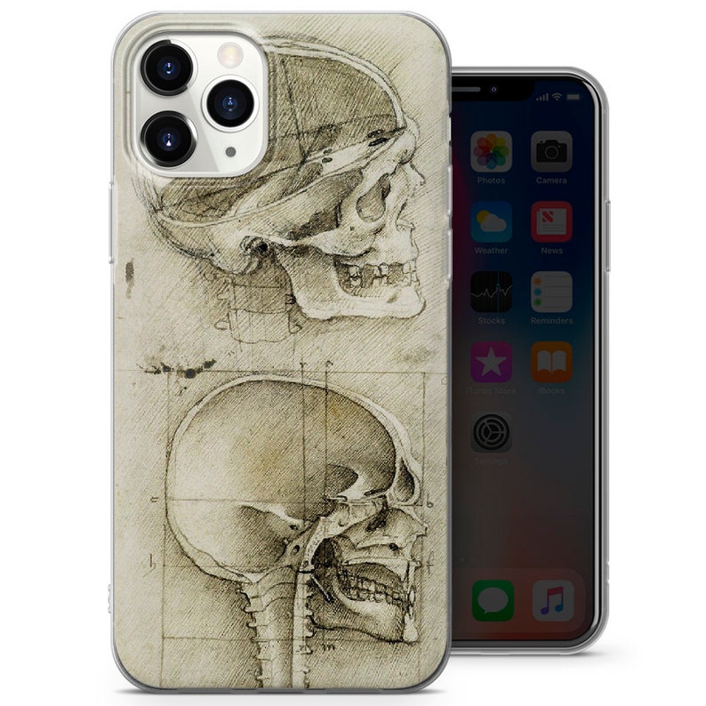 Leonardo Da Vinci Phone Case Anatomical Studies Phone Case - Etsy