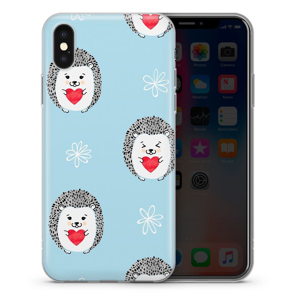 Hedgehog Phone Case Cute Animal Phone Case Cover for Iphone | Etsy