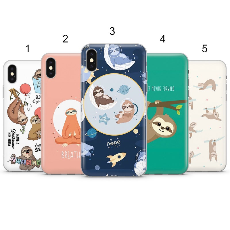 Sloth Phone Cases - Etsy