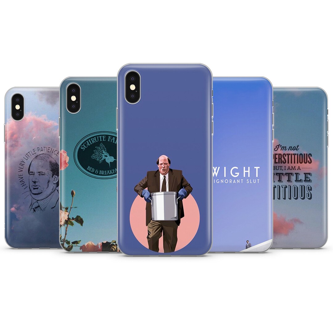 The Office Phone Case, TV Show Fan Art Cover for iPhone 7, 8, 11, 12 ...