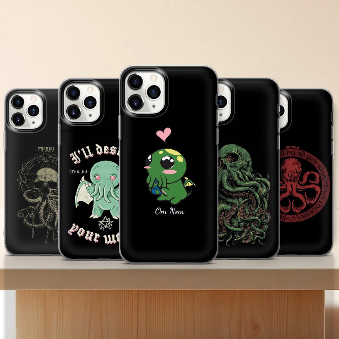 Cthulhu Phone Case iPhone 16 Pro 15 14 Samsung S24 S23 | Lovecraft ...