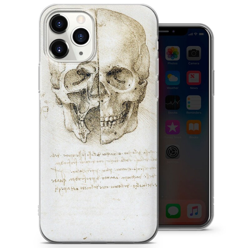 Leonardo Da Vinci Phone Case Anatomical Studies Phone Case - Etsy