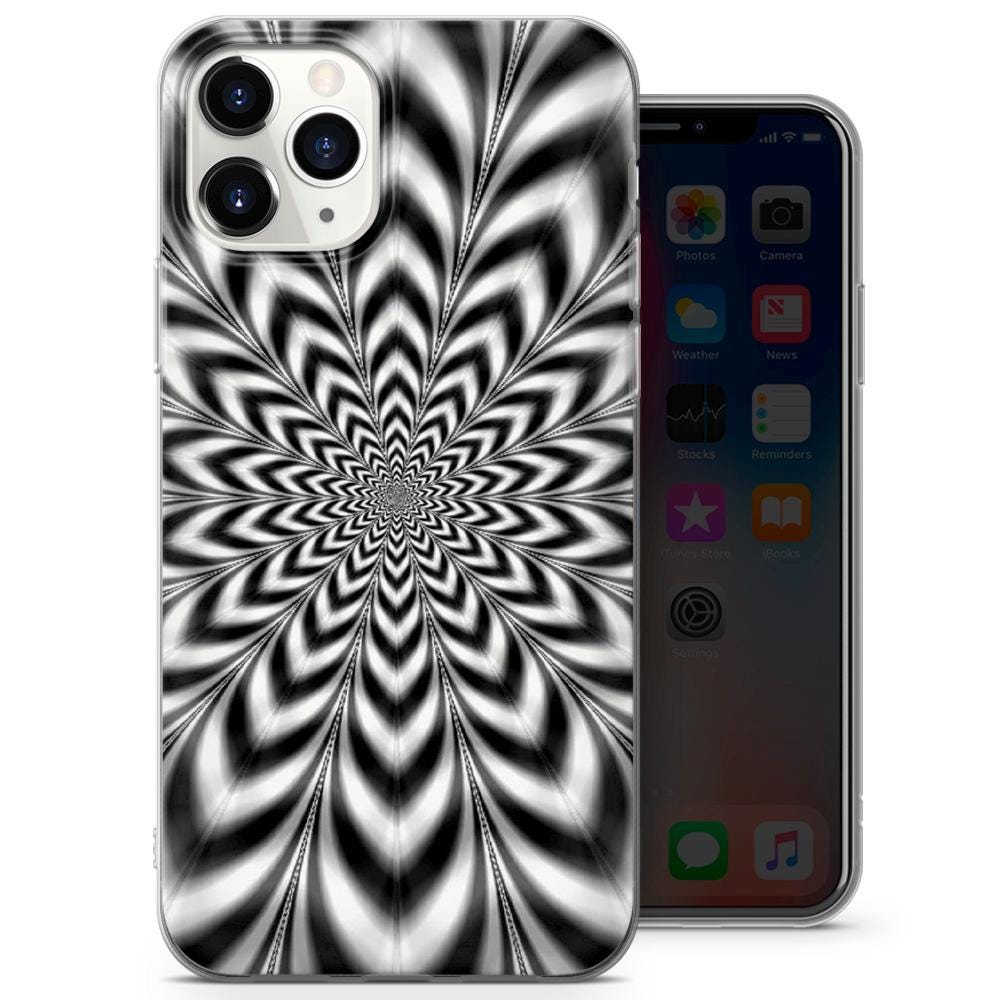 Optical Illusion Phone Case iPhone 16 Pro 15 14 Samsung S24 | Hypnotic ...