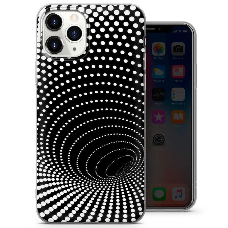 Optical Illusion Phone Case iPhone 16 Pro 15 14 Samsung S24 | Hypnotic ...