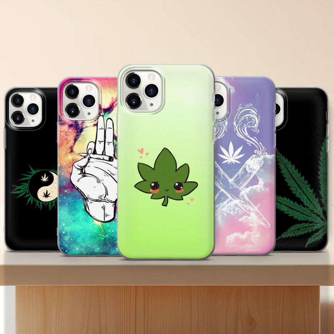 Stoner 420 Phone Case | Cannabis Leaf iPhone 16 15 14 Samsung S25 ...
