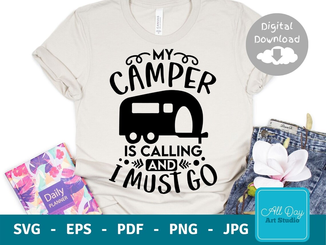 Camping Svg Funny Camping Svg Camping Svg For Shirt Etsy