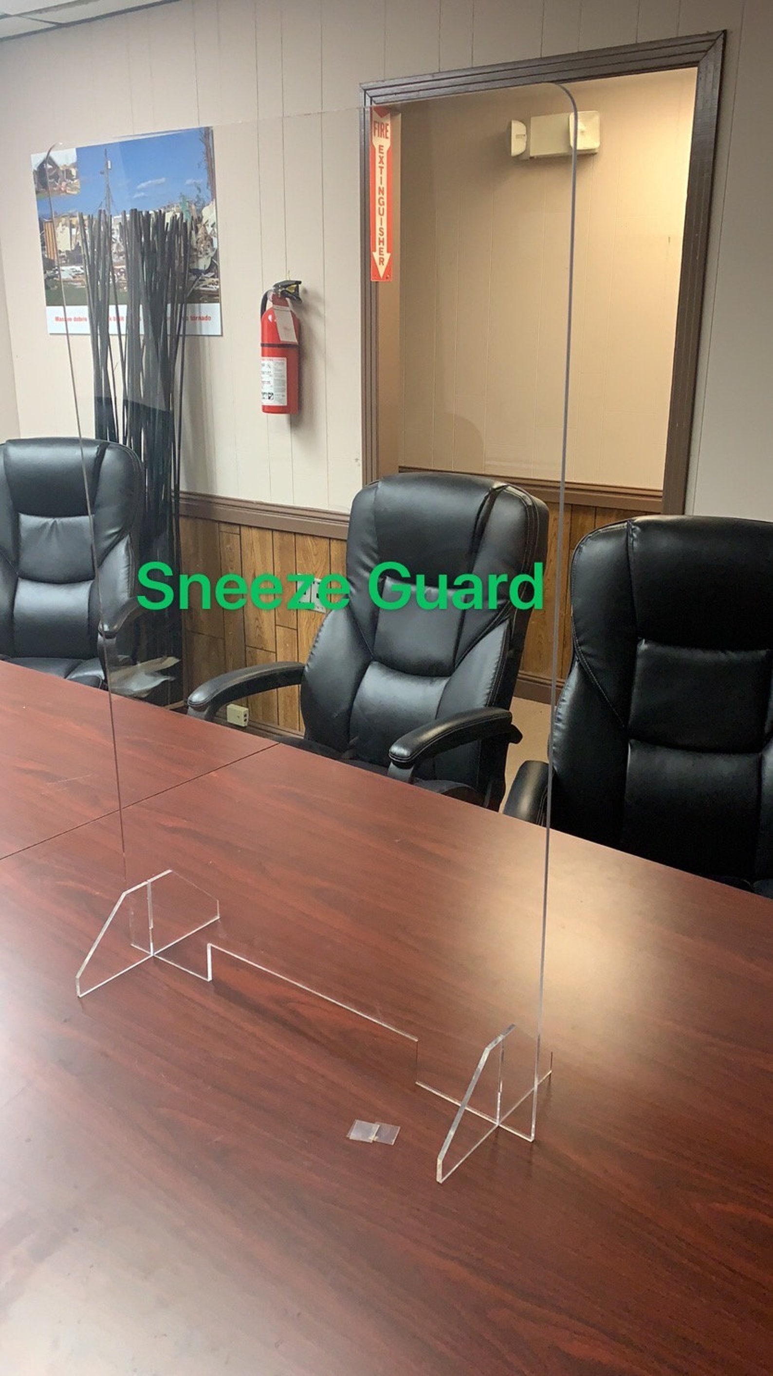Sneeze Guards! Made in USA! Voting Desks. School Tables. Retail Counter ...