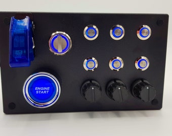 PC USB Button Box 24 Functions Back Lit Red Sim Racing With - Etsy