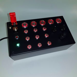 Pc Usb 30 Functions for Flight Simulator With Superb Dual Encoder, Back ...