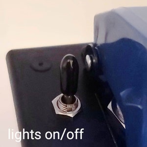 PC USB Button Box 24 Functions Back Lit Blue Sim Racing With Five ...