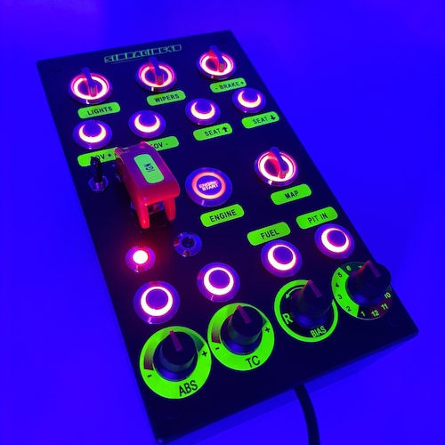 PC USB 31 Functions Button Box for Simracing All Backlit - Etsy UK
