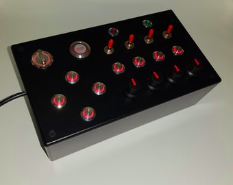 Flight Sim Button Box - Etsy