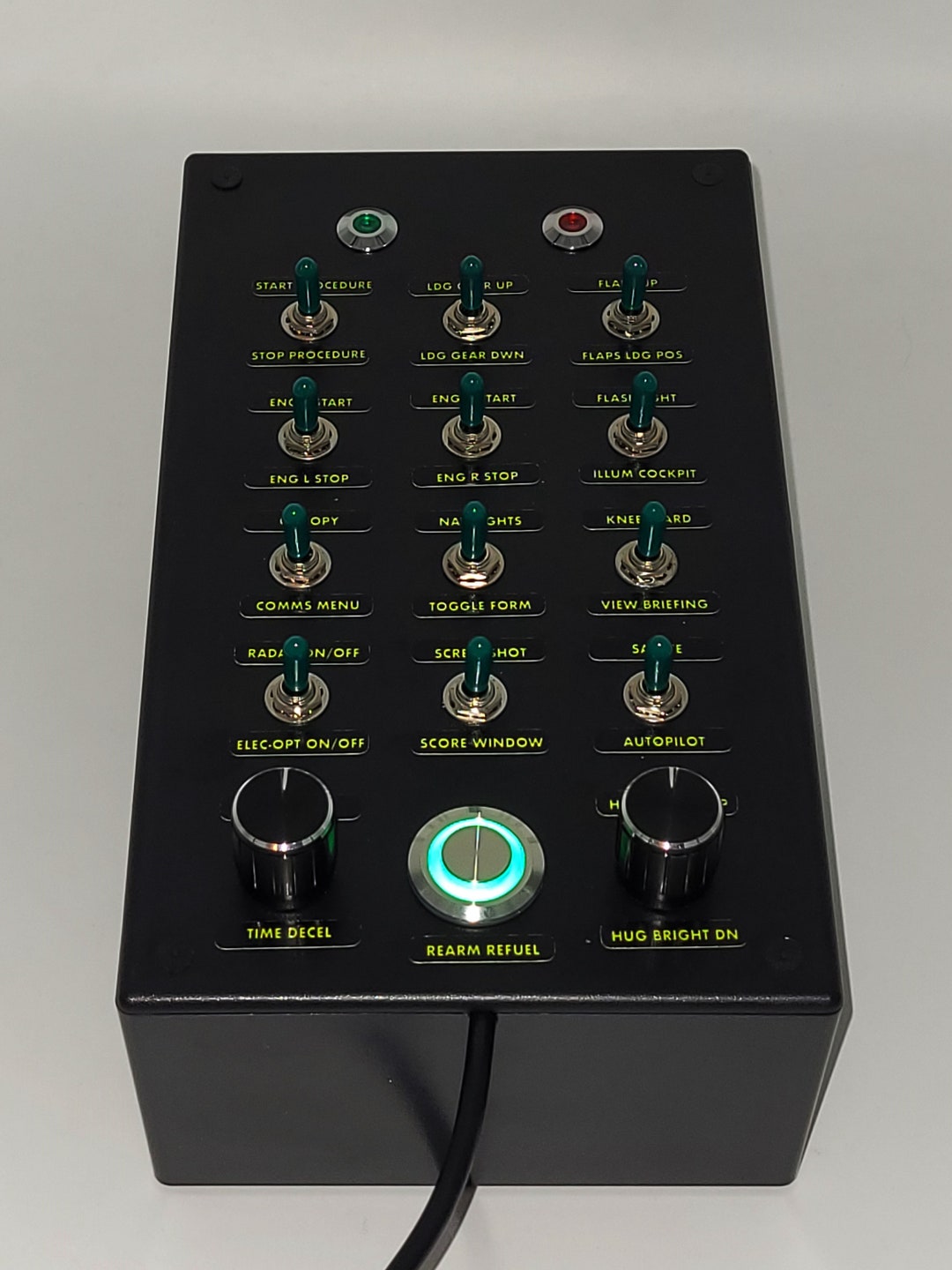 Pc Usb Button Box 29 Functions For Dcs Including Labels Sheet 12