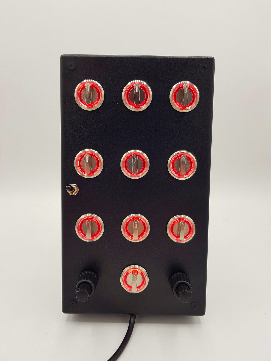 Pc Usb Button Box 30 Functions For Flight Simulator With Two Dual