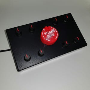 PC Usb 9 Rotary Encoders With RED Bbias Button Box 18 Functions ...