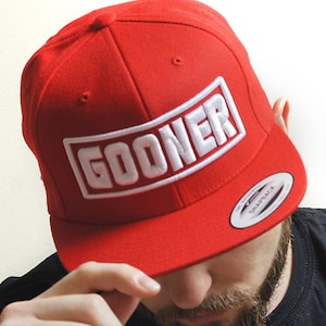 Arsenal GOONER Snapback Hat Gunners AFC Hat 3D Stitch Hat Football Hat ...