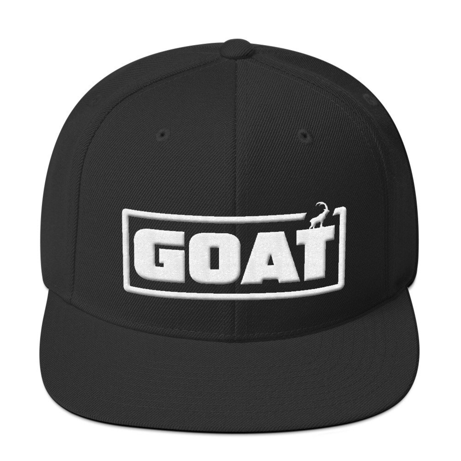 GOAT greatest of All Time Snapback Hat 3D Stitch Hat - Etsy