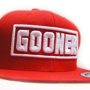 Arsenal GOONER Snapback Hat Gunners AFC Hat 3D Stitch Hat Football Hat ...