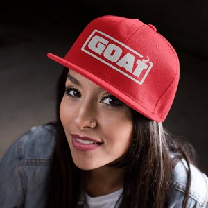 GOAT greatest of All Time Snapback Hat 3D Stitch Hat - Etsy