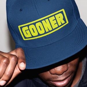 Arsenal GOONER Snapback Hat Gunners AFC Hat 3D Stitch Hat Football Hat ...