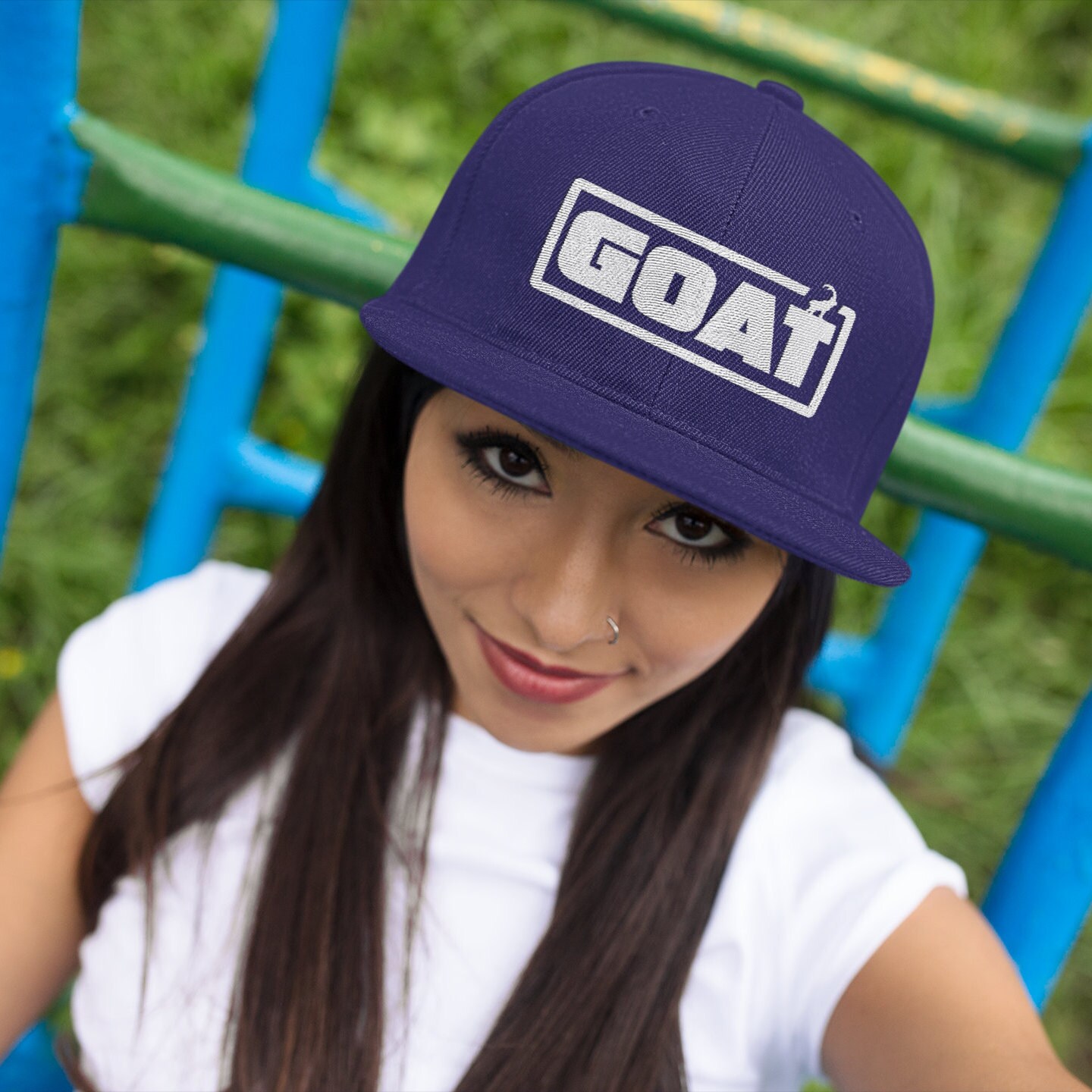 GOAT greatest of All Time Snapback Hat 3D Stitch Hat - Etsy
