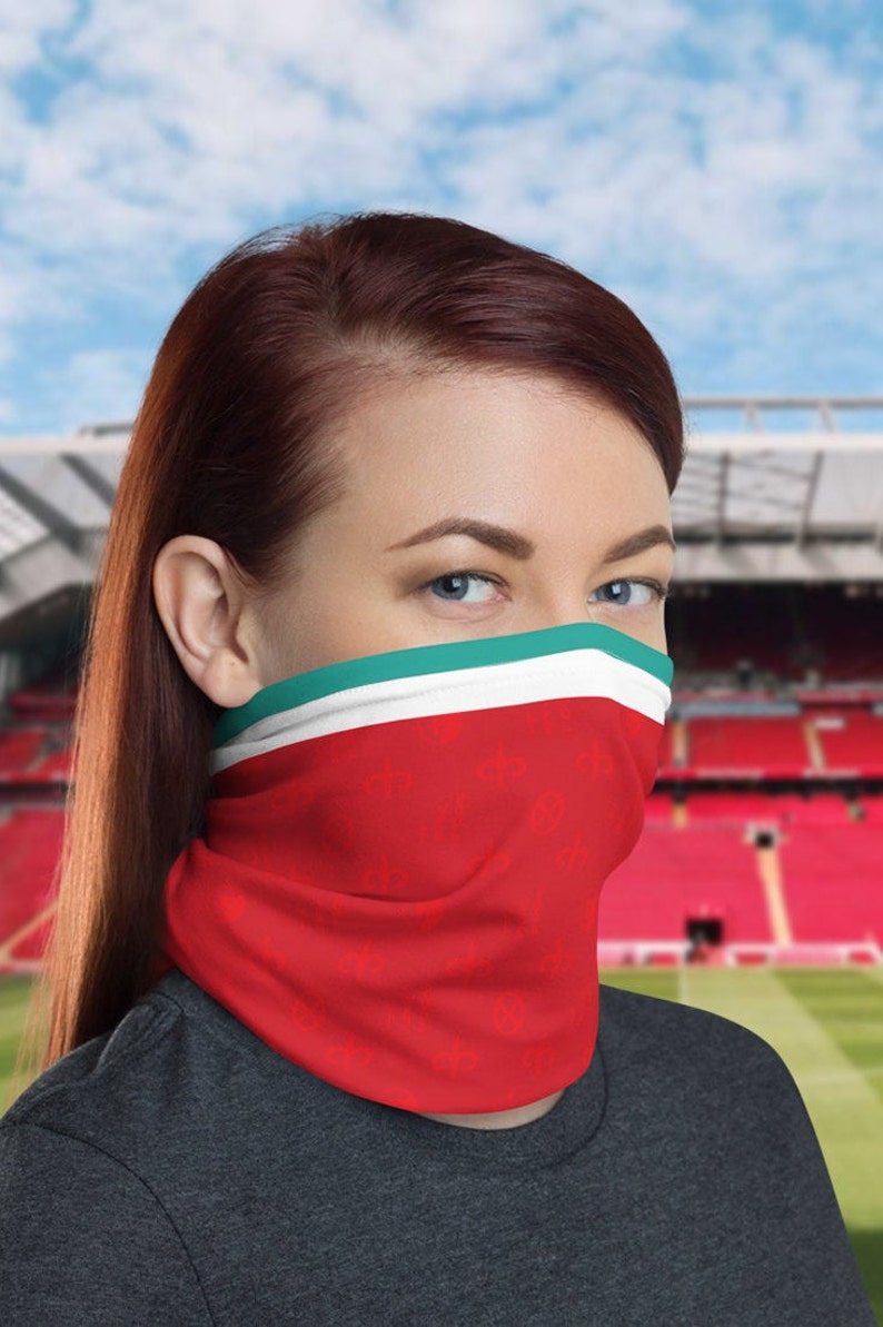 Liverpool FC Face Mask LFC Neck Warmer All-in-one Face - Etsy UK