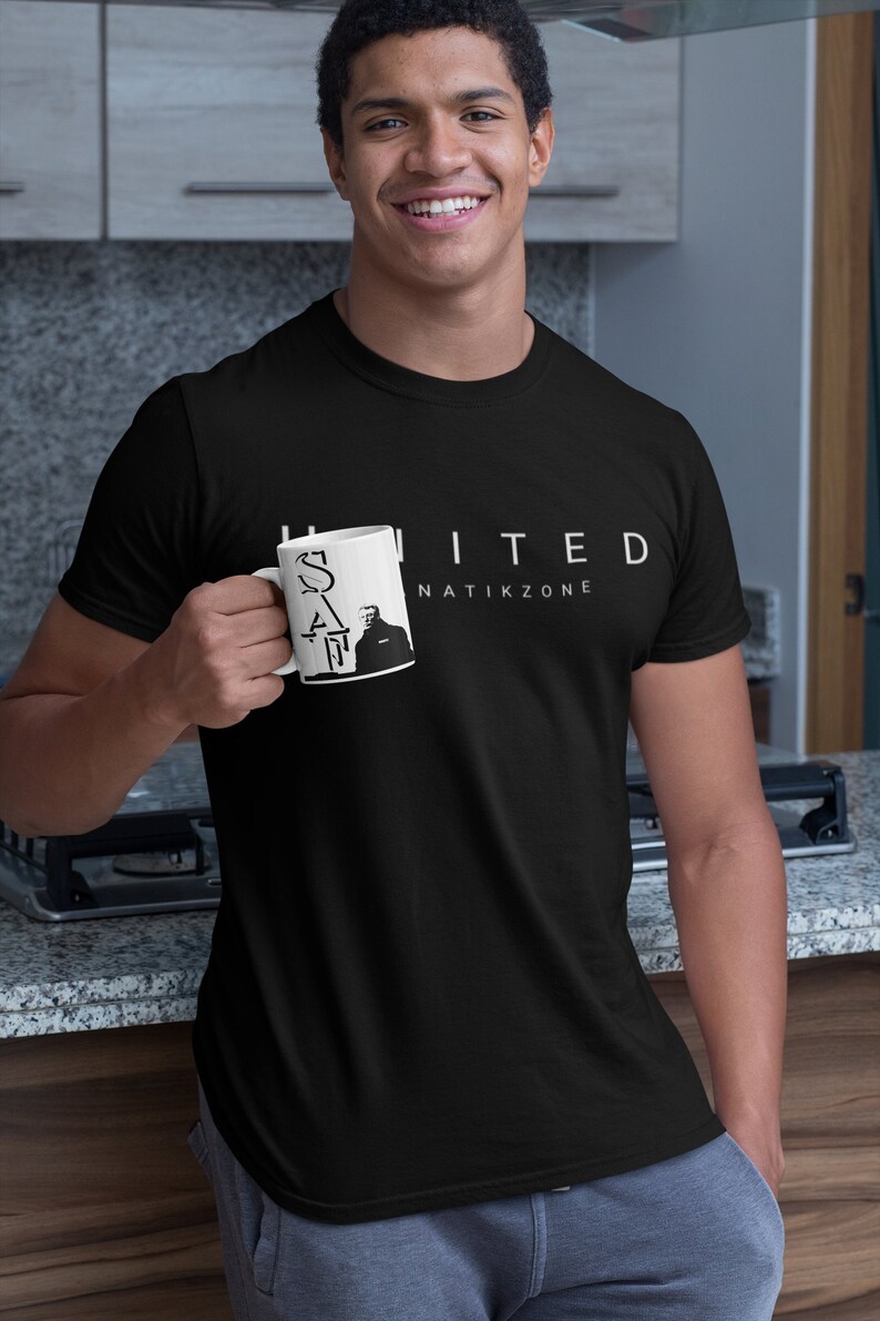 Manchester United Two Toned Mug Alex Ferguson Mug Football Mug MUFC Mug ...