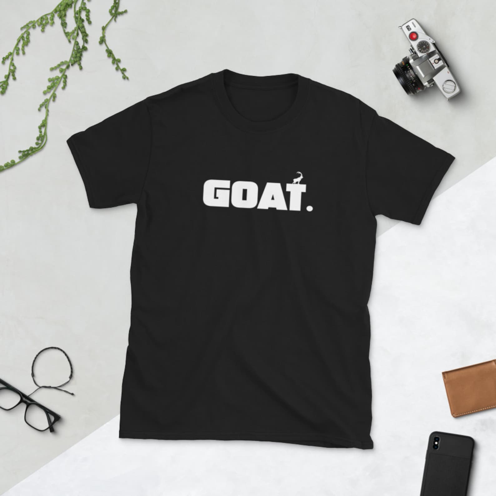 GOAT greatest of All Time Men's T-shirt Goat Tee Fashion T-shirt ...