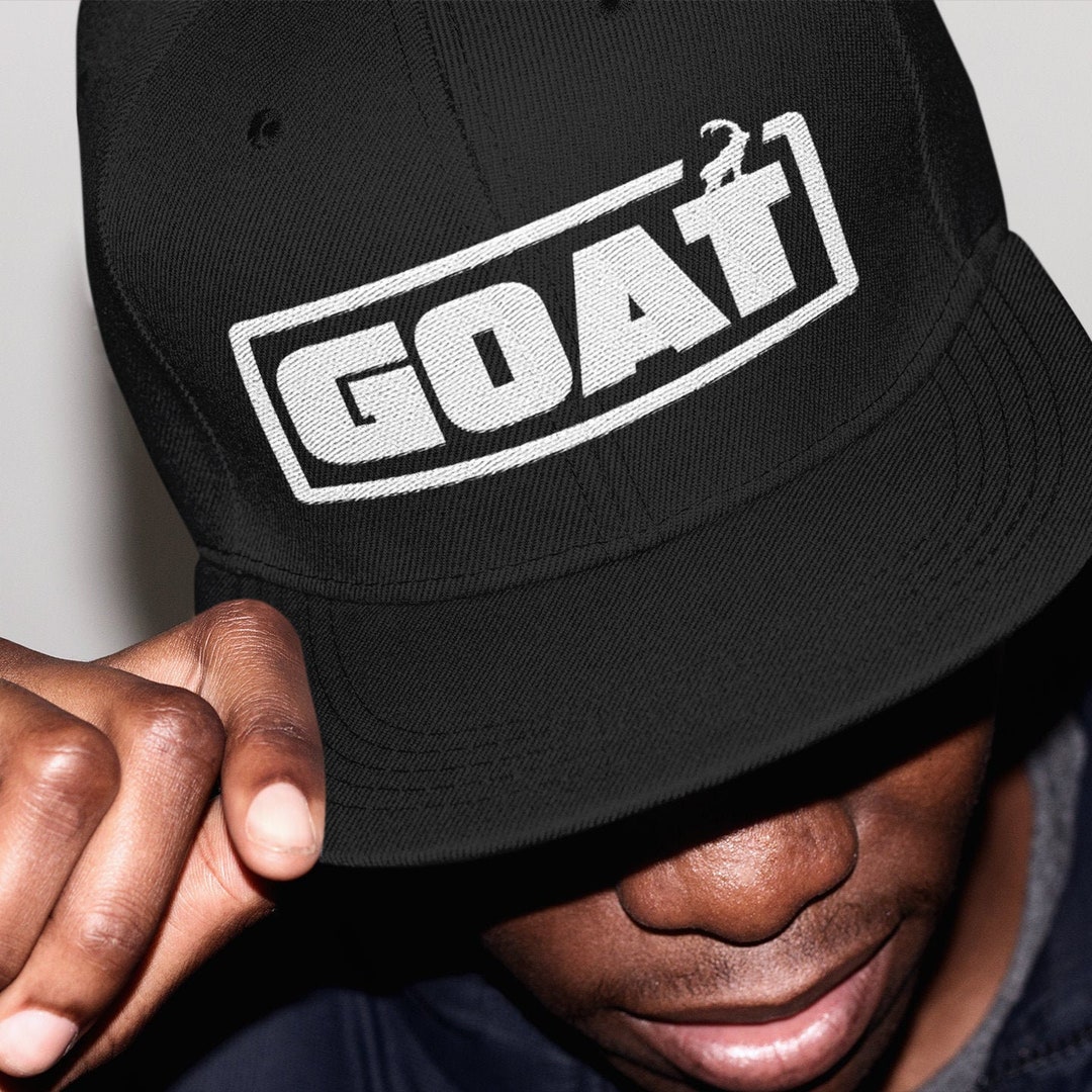 GOAT greatest of All Time Snapback Hat 3D Stitch Hat - Etsy