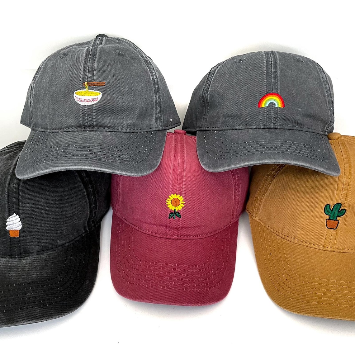 T92 Baseball Hat With Embroidery - Embroidered & Cap Color of Your ...