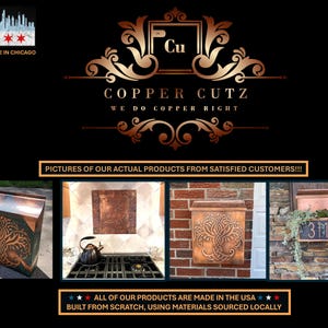 Copper Mailbox With Embossed Tree of Life and Verdigris Patina, Wall ...