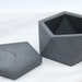 Concrete Box-jewelry Box-geometrical Decor-trinket Dish-stash Box ...