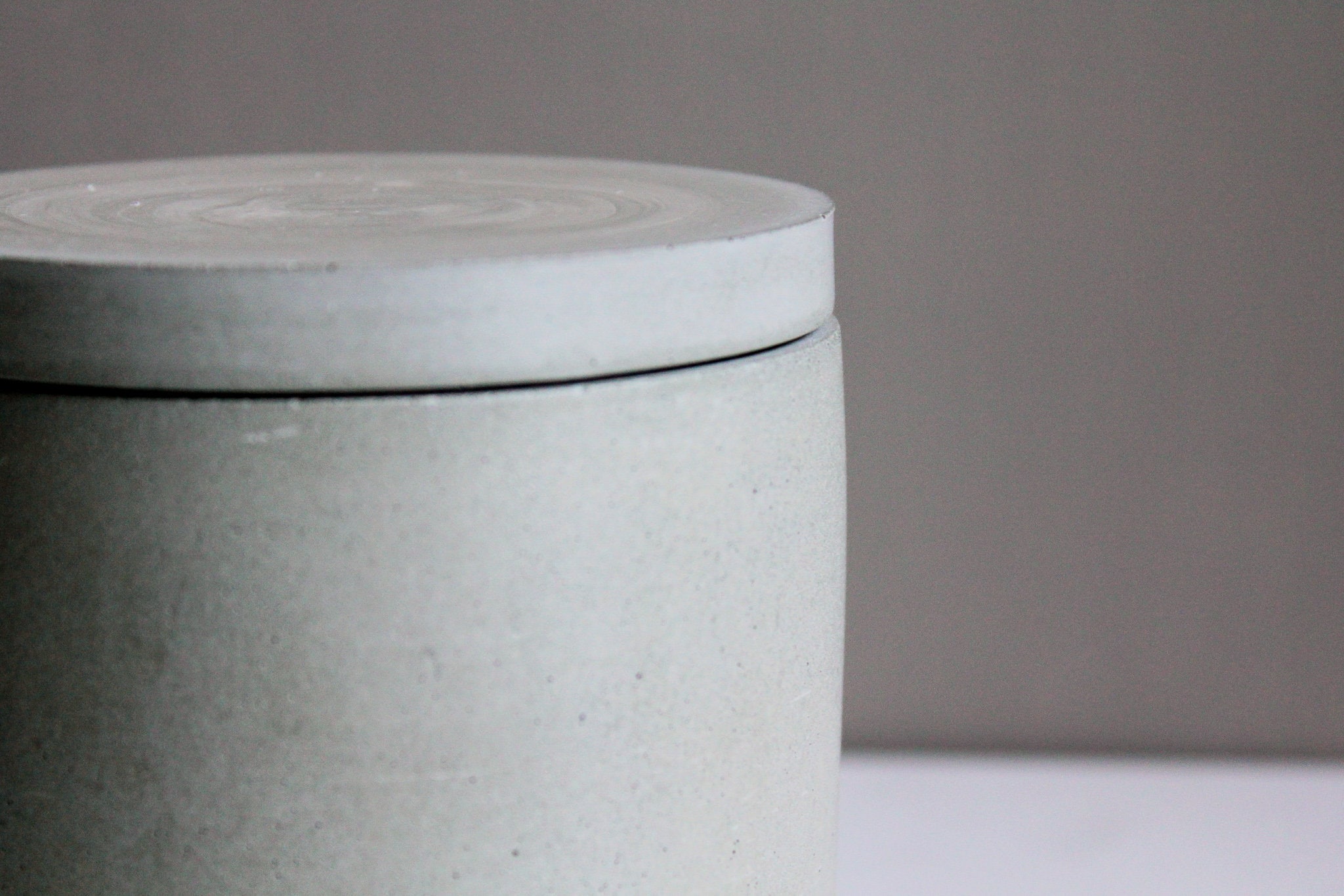 Kitchen Concrete Canister-spice Jar-home Gift - Etsy