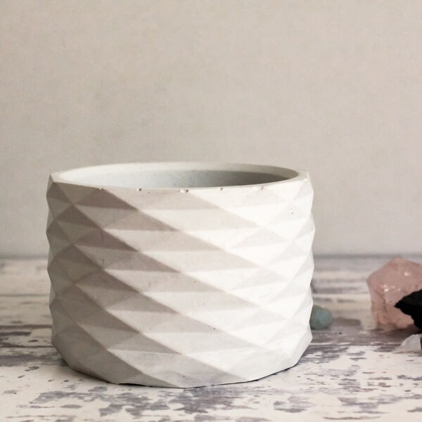 Geometric Planter - Etsy